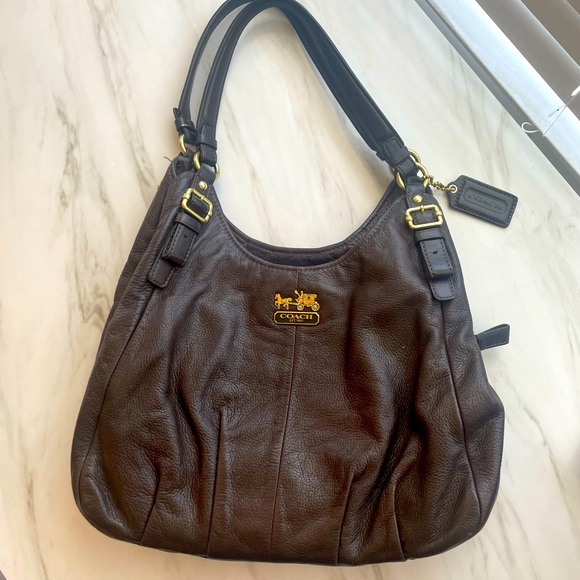 Coach | Bags | Coach Brown Handbag | Poshmark